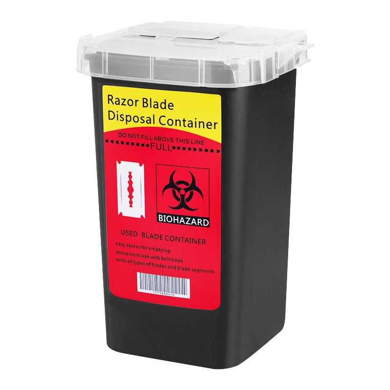 Waste Container for Used Razor Blades – Roxie Cosmetics