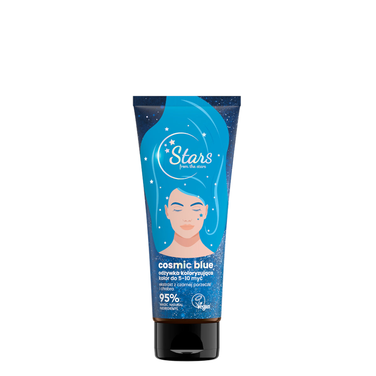 Stars Cosmic Blue Colouring Hair Conditioner - Roxie Cosmetics